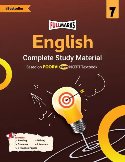 Full Marks English Complete Study Material Class 7 (Based on POORVI New ...