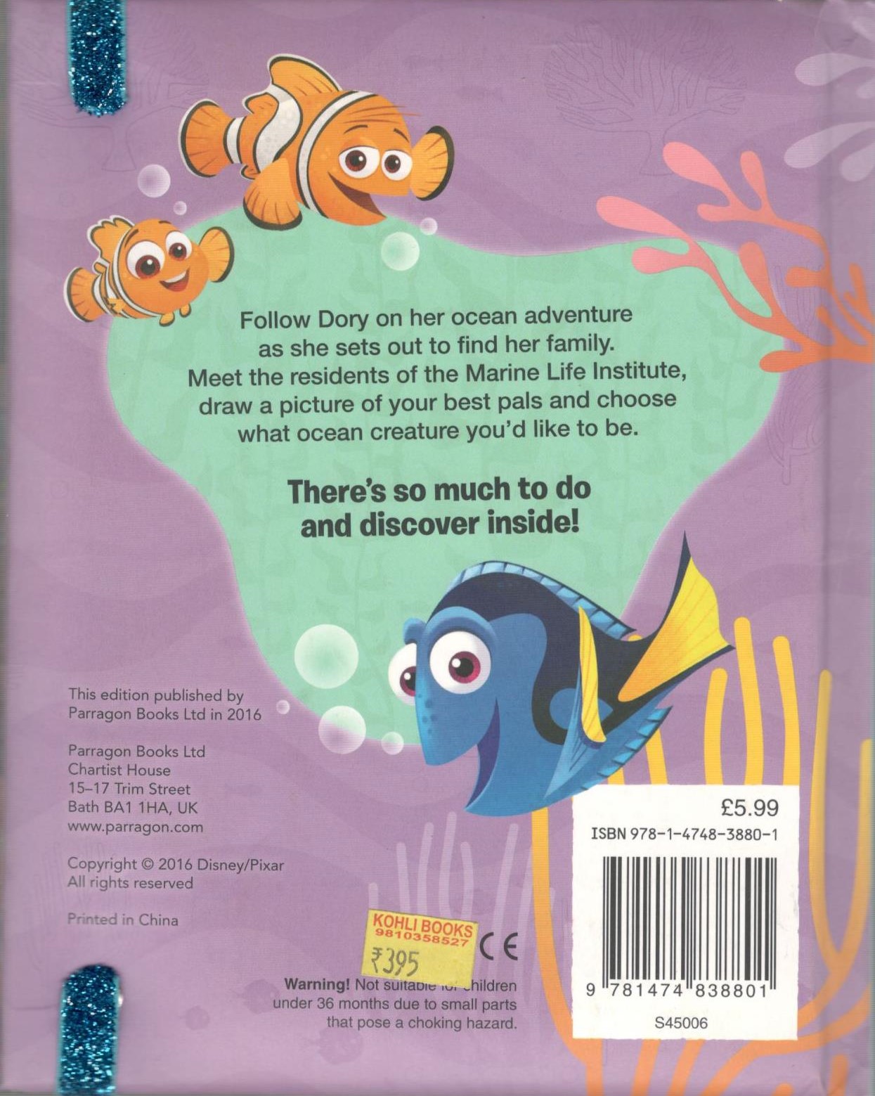 DORY'S OCEAN SECRETS - Malik Booksellers & Stationers