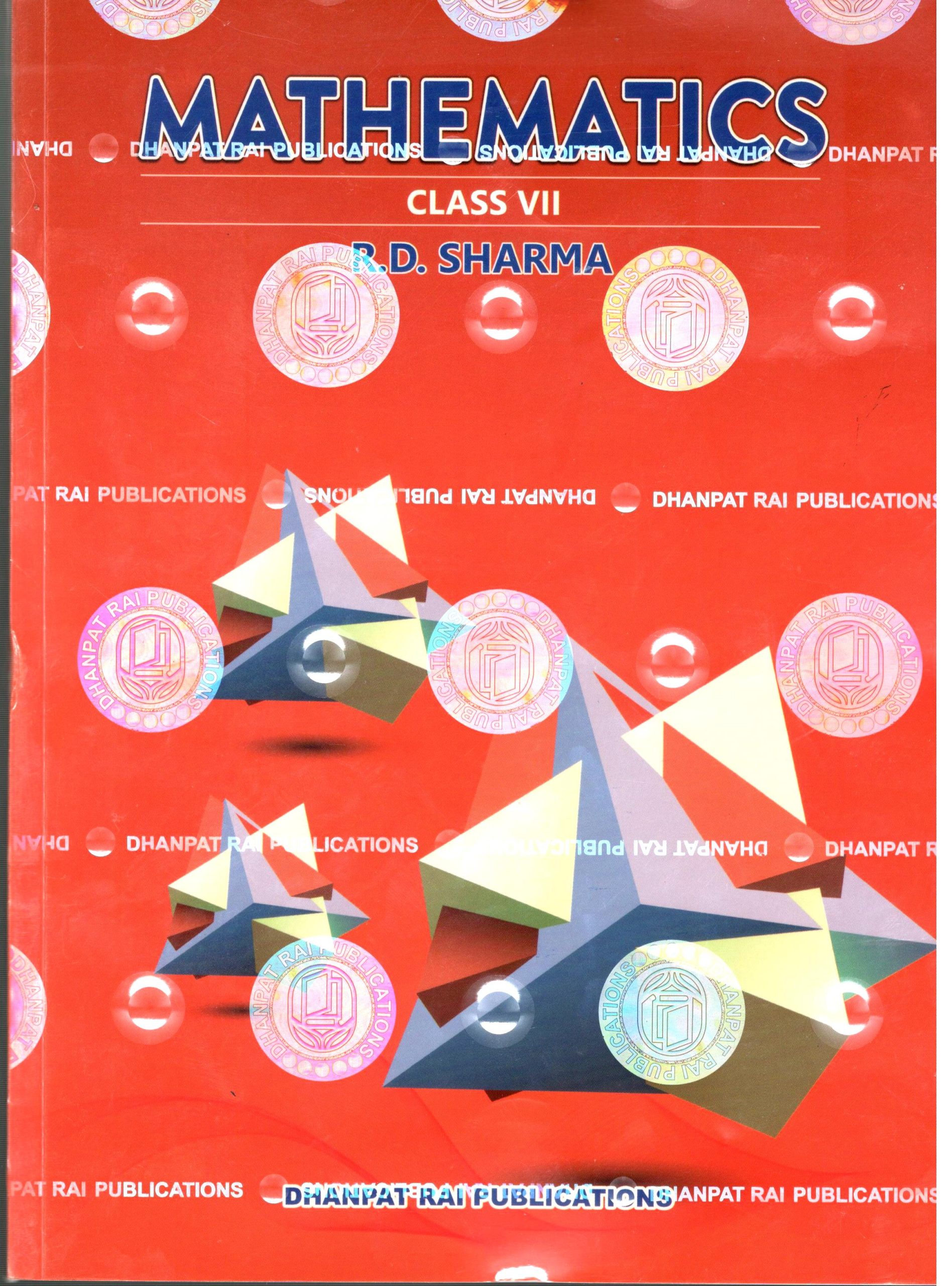 RD Sharma Mathematics For Class 7 By Dhanpat Rai Malik Booksellers RD Sharma Mathematics For Class 7 By Dhanpat Rai Malik Booksellers