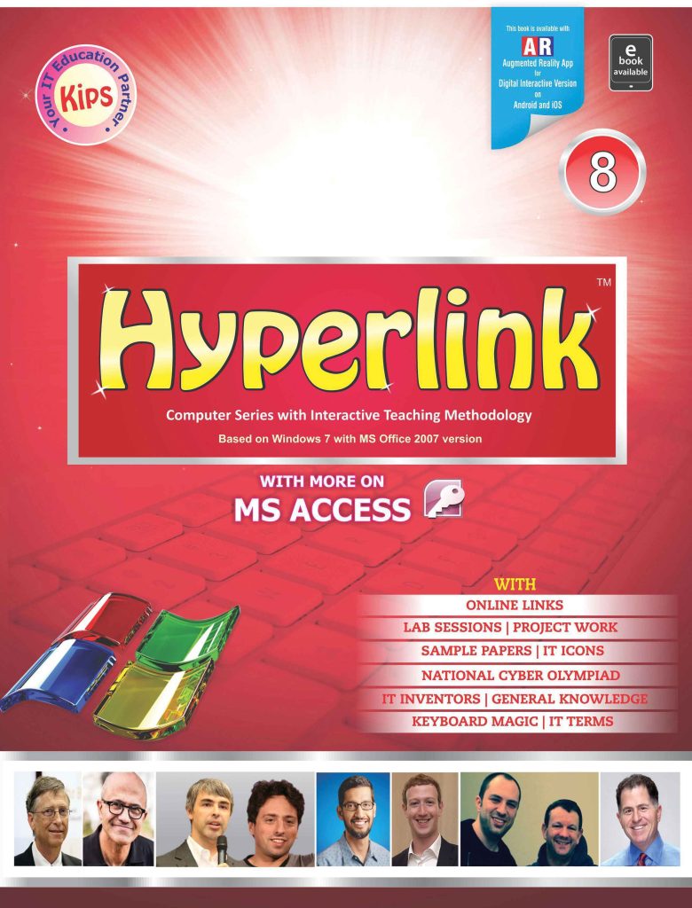Kips Learning Hyperlink Based on Windows 7 With MS Office 2007 version Textbook for Class 8 ...