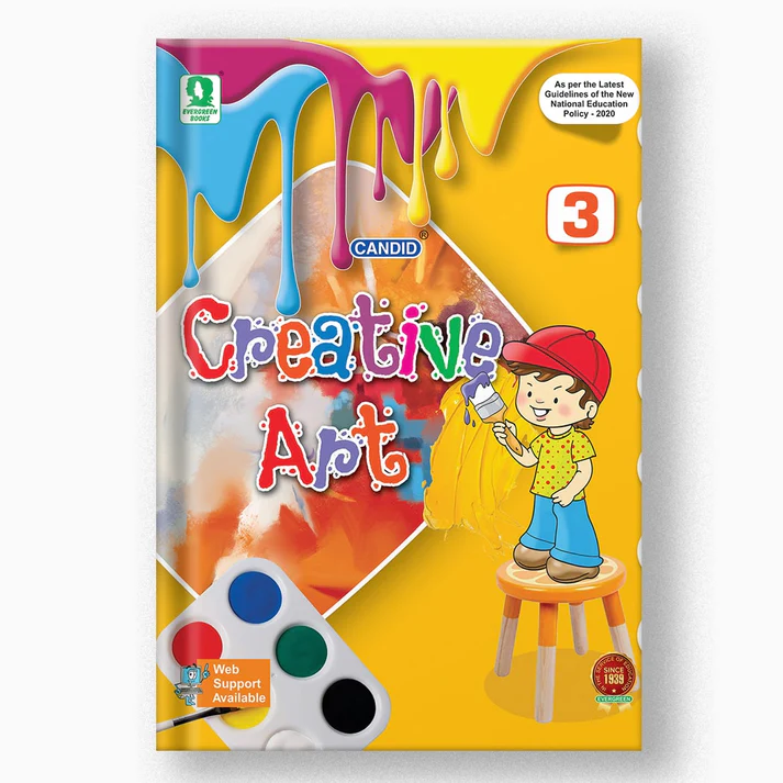 Evergreen Candid Creative Art for Class 3 - Malik Booksellers & Stationers