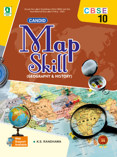 Evergreen CBSE Candid Map Skill for Class 10 - Malik Booksellers ...