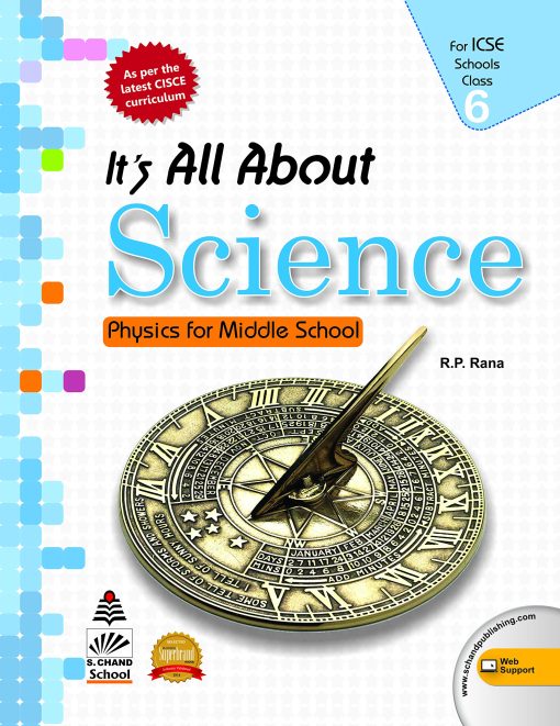 S Chand ICSE It's All About Science Physics Class 6 - Malik Booksellers ...
