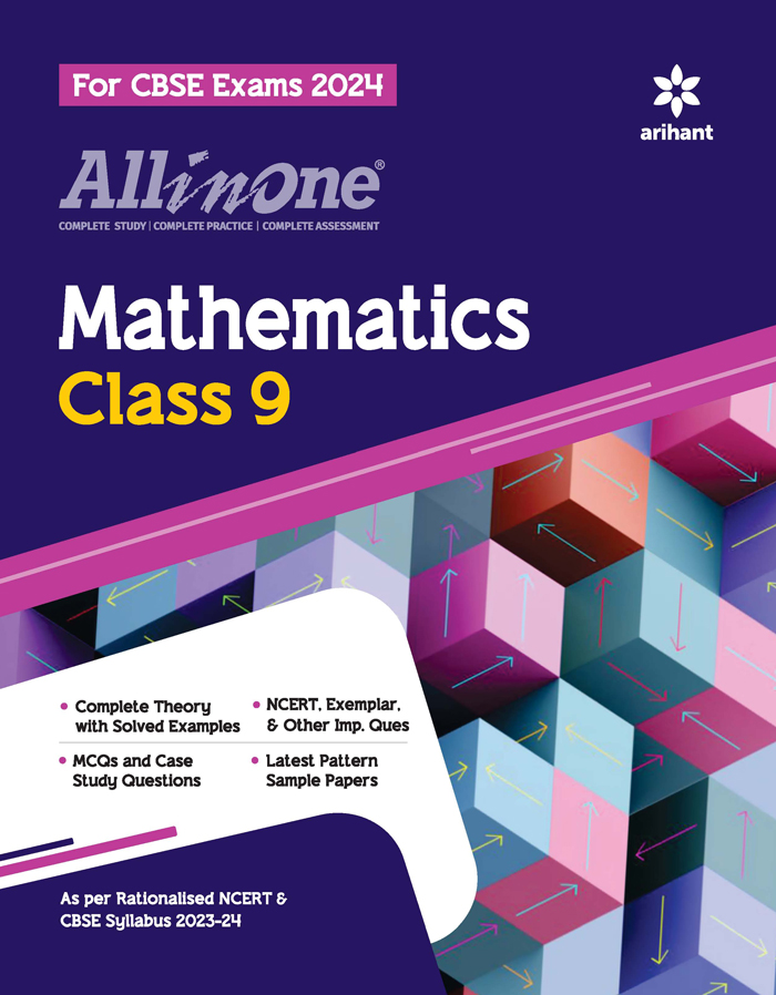 Arihant All In One NCERT Based Mathematics For Class 9 F943 2024