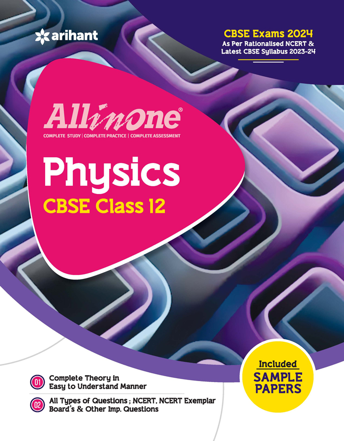 Arihant All In One NCERT Based Physics for Class 12 (F976) 2024 - Malik ...
