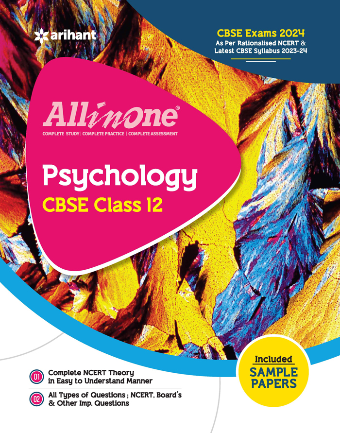 Arihant All In One NCERT Based Psychology for Class 12 (F993) 2024 ...