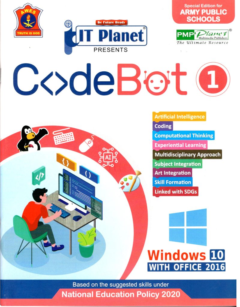 PMP IT Planet Codebot for Class 1 Army Edition (2024-25) - Malik Booksellers & Stationers