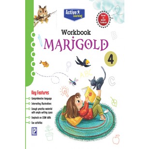 Laxmi Books Active Learning Marigold Workbook for Class 4 - Malik Booksellers & Stationers