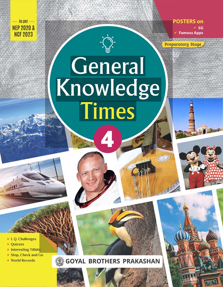 Goyal Brothers General Knowledge Times for Class 4 (2025-26 Edition ...