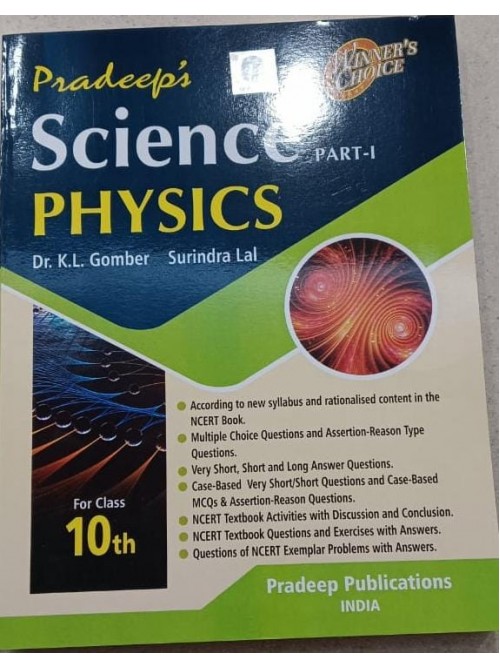 Pradeep's Science Physics Part - I for Class 10 (2024-25) - Malik ...