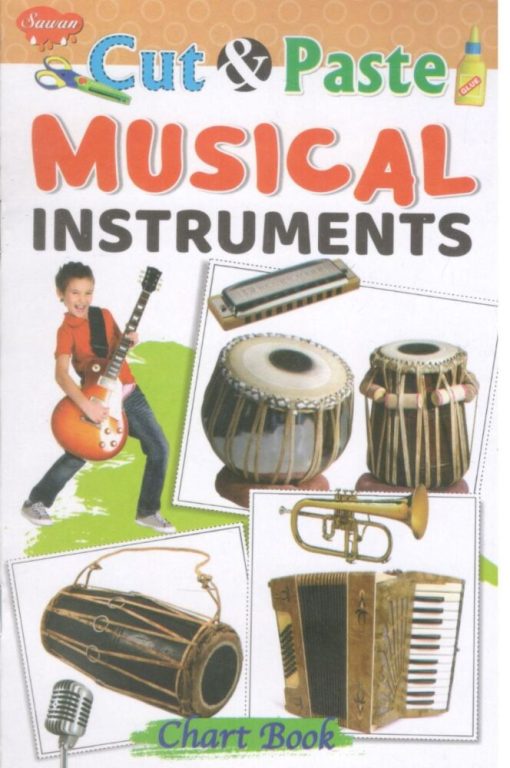 Manoj Cut & Paste Musical Instruments Chart Book - Malik Booksellers ...