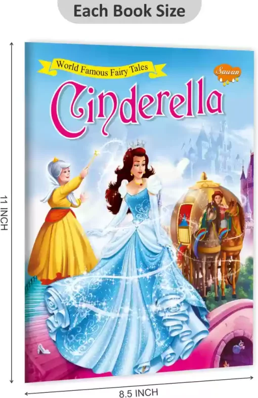 Manoj World Famous Fairy Tales Cinderella - Malik Booksellers & Stationers