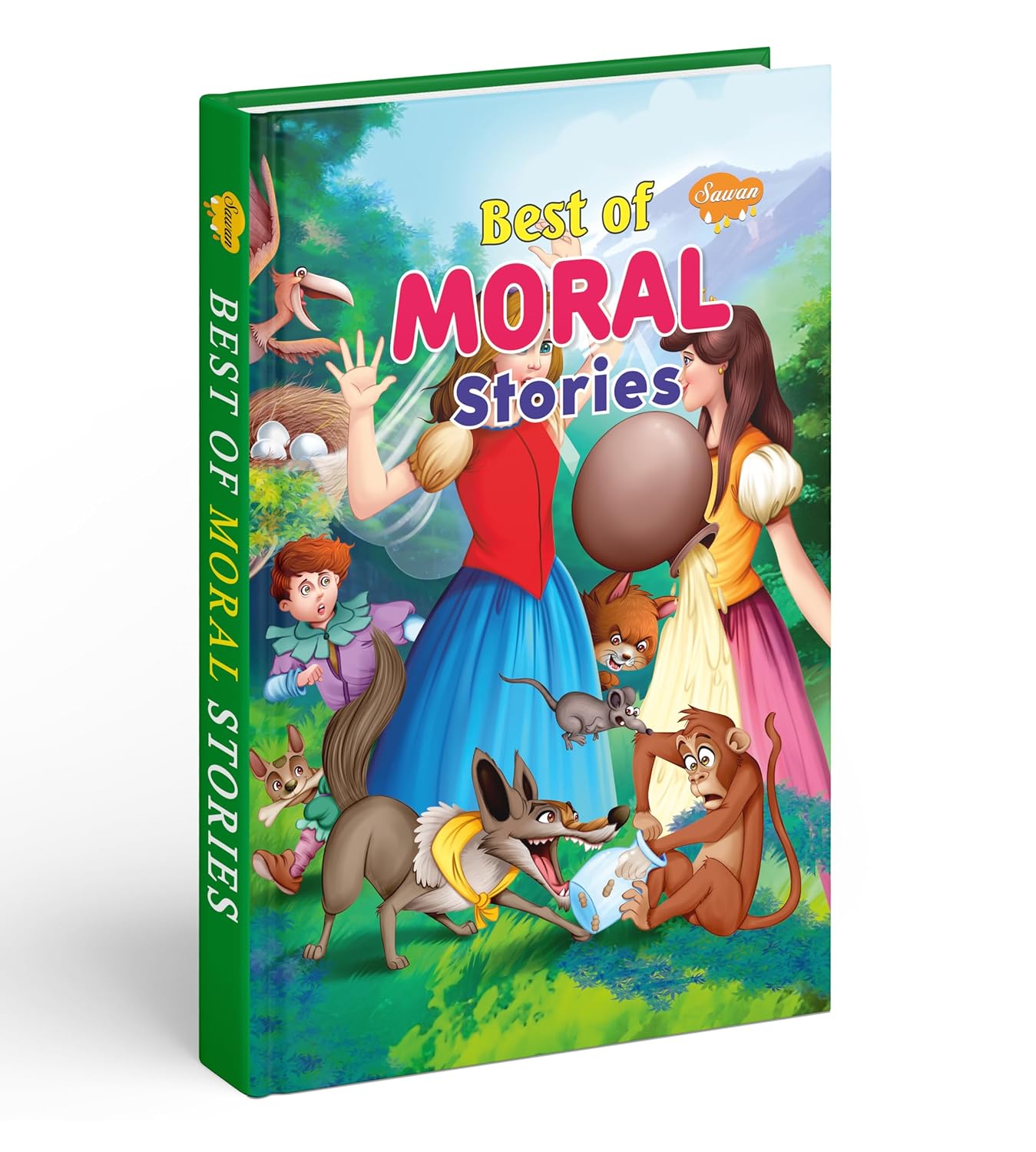 Manoj Best of Moral Stories (Hardbound) - Malik Booksellers & Stationers