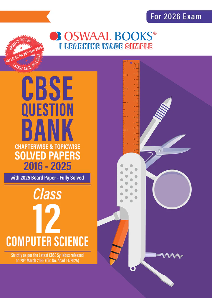 Oswaal CBSE Question Bank Chapterwise and Topicwise Solved Papers Class ...