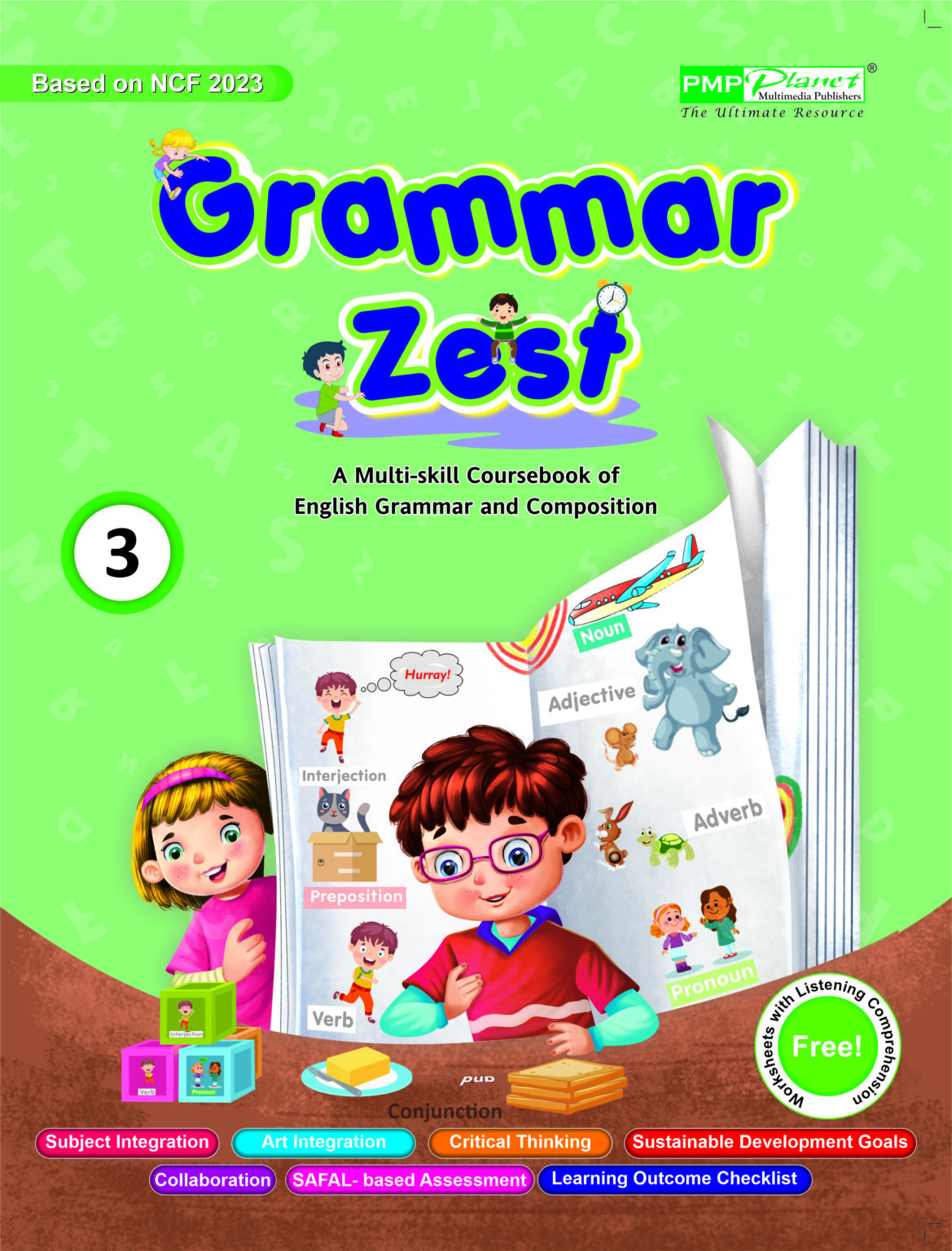 PMP Grammar Zest English for Class 3 - Malik Booksellers & Stationers